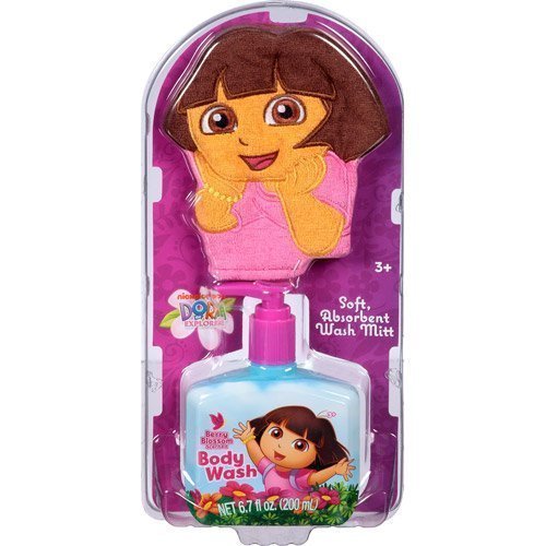 Amazon.com : Dora the Explorer Wash Mitt and Body Wash by Nickelodeon ...
