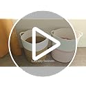 Amazon.com - Small Rope Storage Key Basket Desk Organizer Basket Remote ...