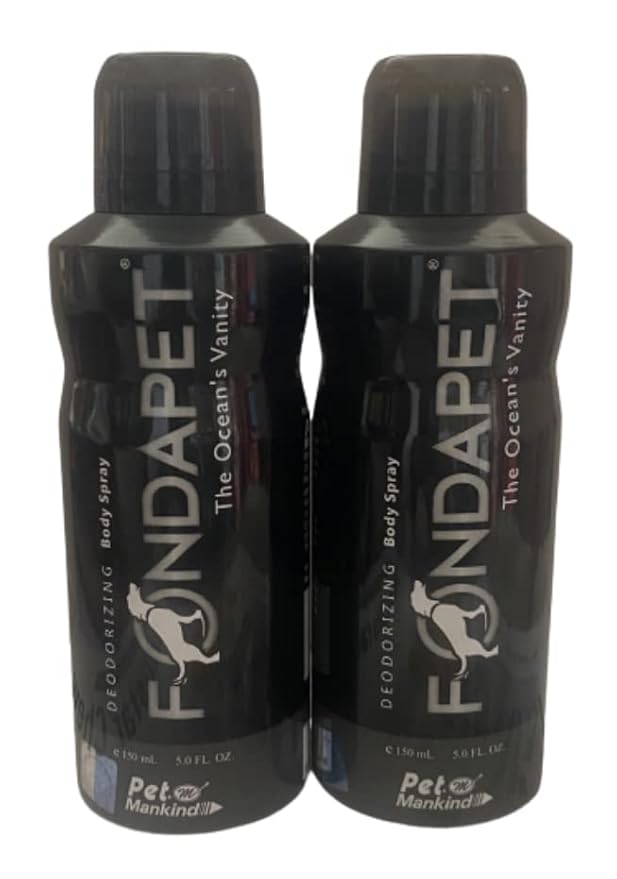 Buy Pet Mankind Fondapet Deodorizing Dog Body Spray, 150 ML Pack of 2 ...