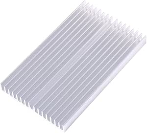 Amazon.com: Aluminum Heat Sink, 100x60x10mm Heatsink Radiator Circuit ...