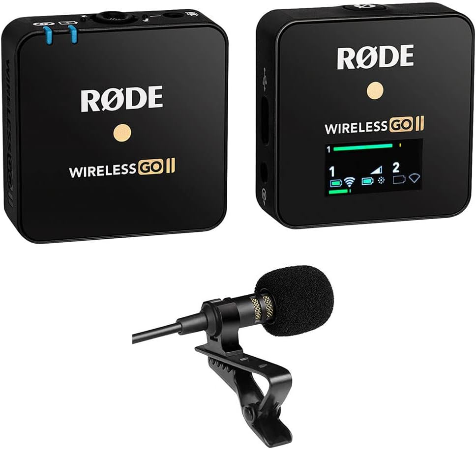 Amazon.com: Rode Wireless GO II Single Channel Wireless Microphone ...