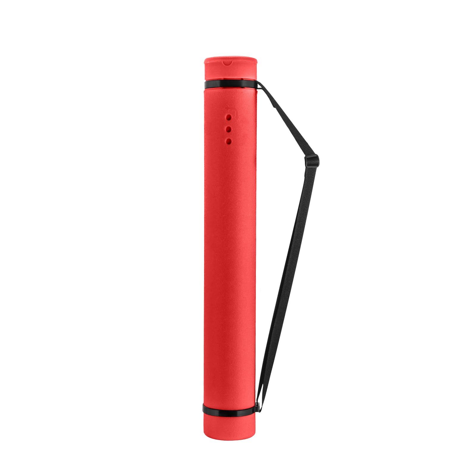 Amazon.com: JJRING Red Poster Tube, 25" to 40" Extendable Poster ...