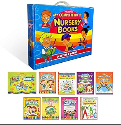 My Complete Kit of Nursery Books Pack - A Set of 9 Books| Preschool ...