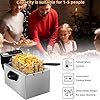 Amazon.com: Deep Fryer with Basket, 3.2 Qt Electric Deep Fat Fryer for ...