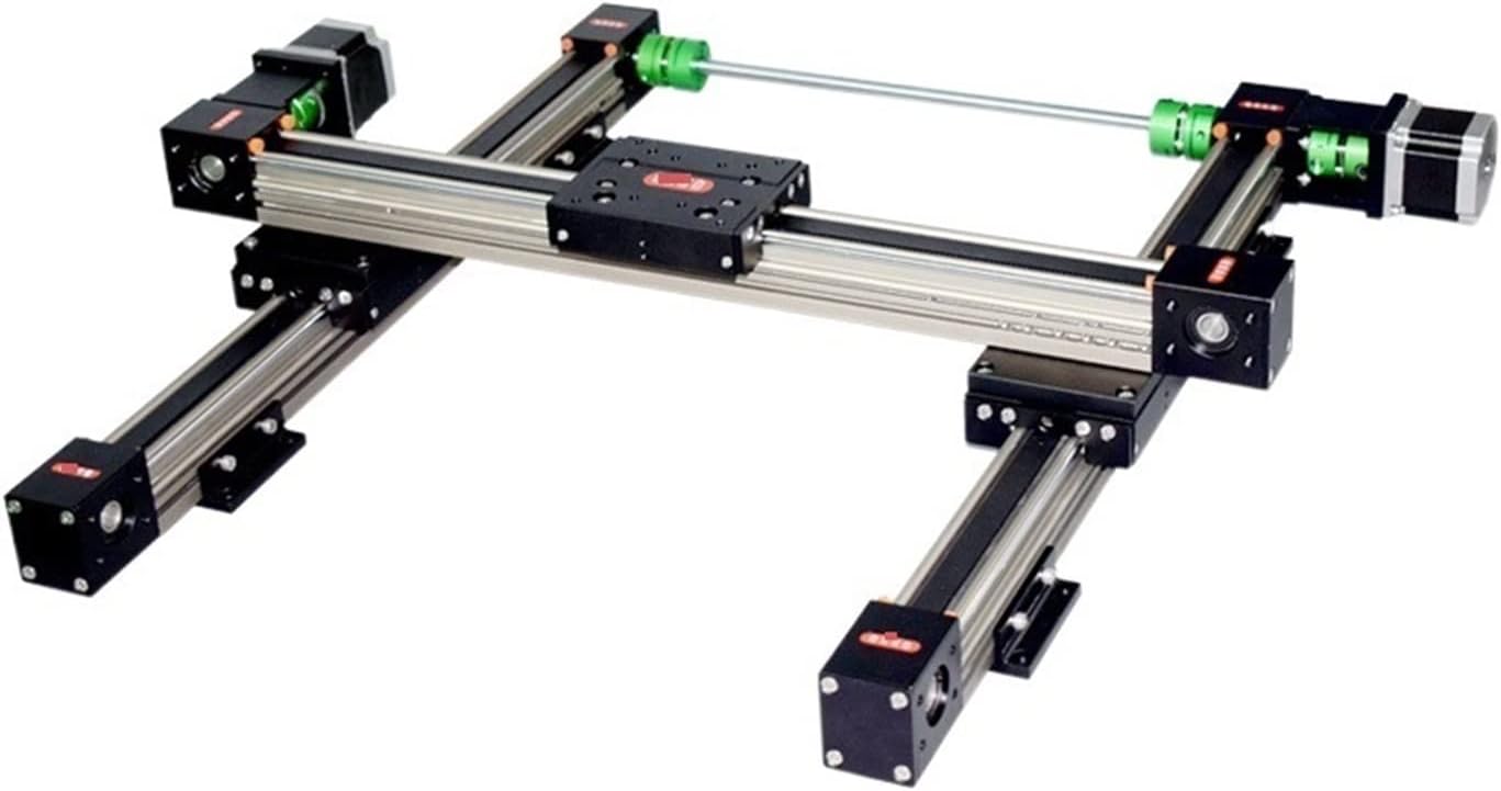 Amazon.com: Gantry Type Synchronous Belt Electric Linear Sliding Rail Level Module Cnc Moving ...