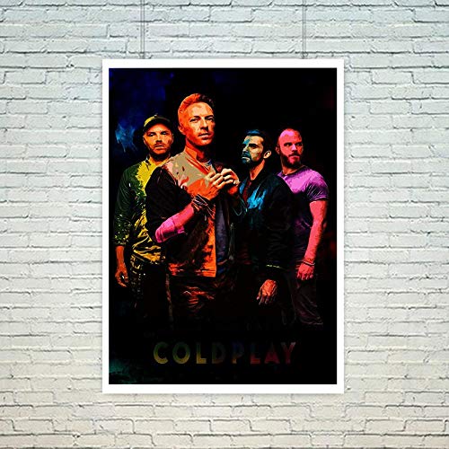 Art Bundle The Coldplay Rolled Poster For Office Decor & Room.Wall ...