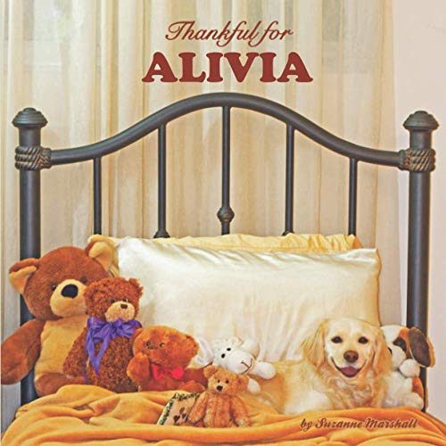 『Thankful for Alivia: Personalized Book & Gift with Thanksgiving ...