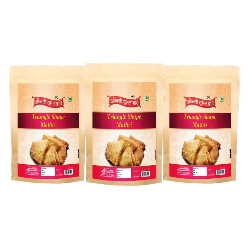 OKHLI MUSAL BRAND Khasta Matthi| Marwari Chaat Papdi/Chaat Puri/Chat ...