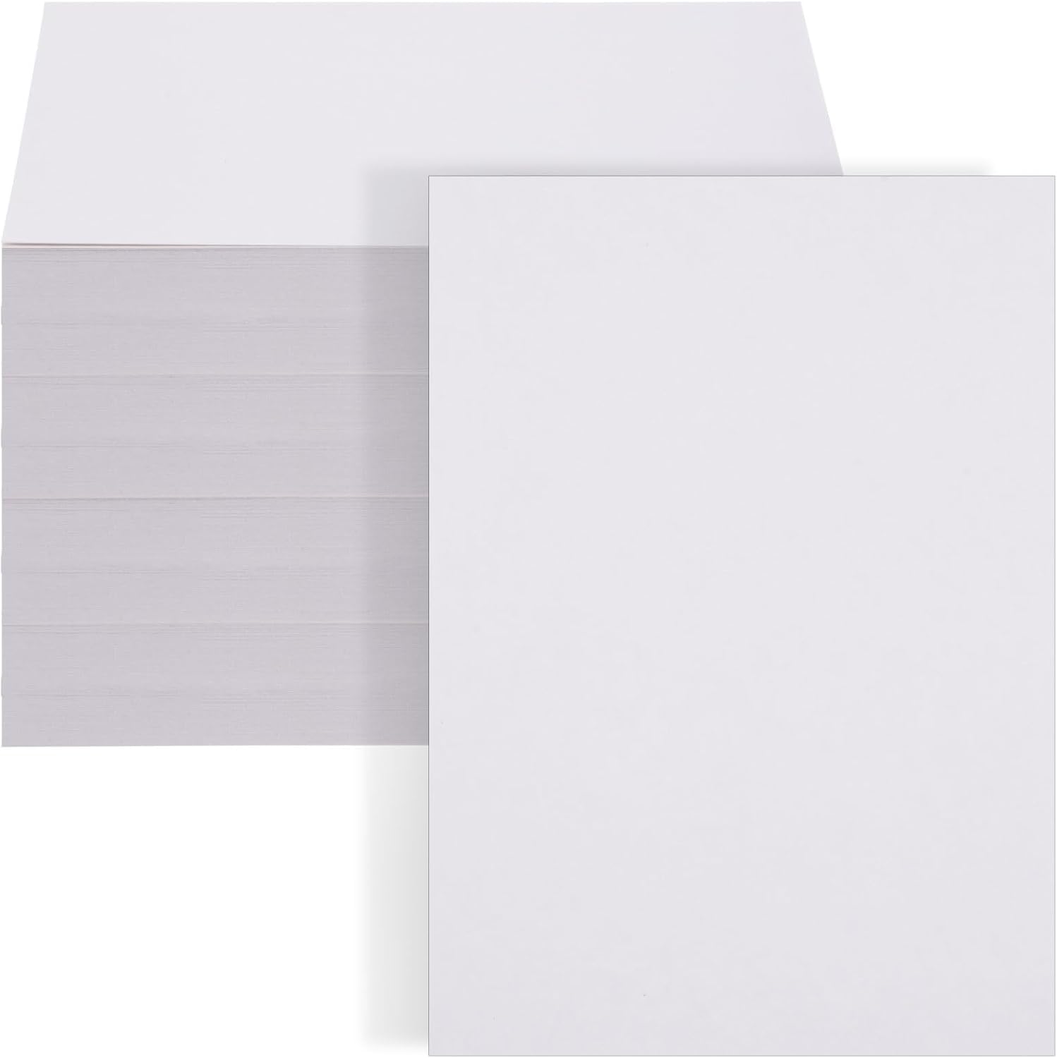 Amazon.com : 200 Sheets 4x6" Cardstock Paper Blank 250gsm/92 lb Thick ...
