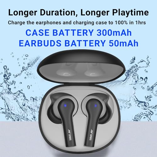 Ant Esports Infinity ENC True Wireless Earbuds, 5.3 Bluetooth with 4 ...