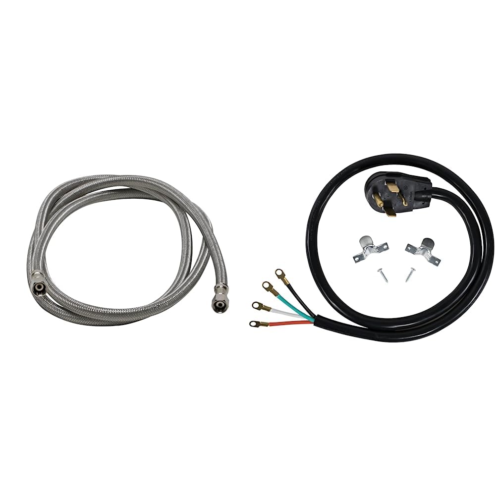 Amazon.com: Fluidmaster 12IM72 Braided Stainless Steel Ice Maker ...