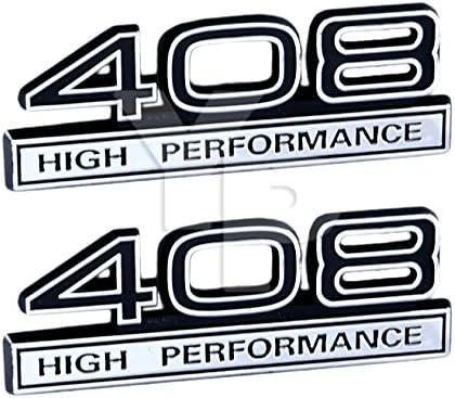 Amazon.com: 345 5.7 Liter High Performance Engine Emblems in Chrome ...