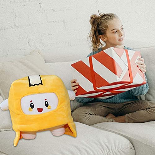 Tianbi Fox and Boxy Plush, Removable Cartoon Robot Cushion Doll and ...