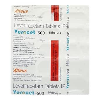 Verocet 500 - Strip of 15 Tablets : Amazon.in: Health & Personal Care