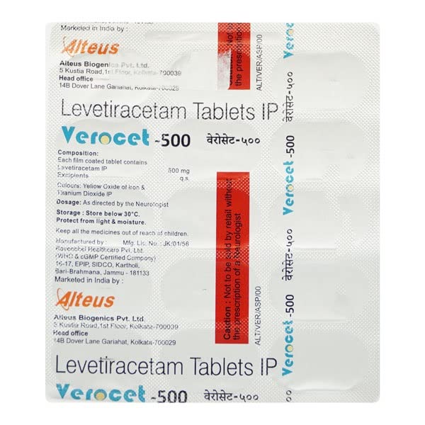 Verocet 500 - Strip of 15 Tablets : Amazon.in: Health & Personal Care