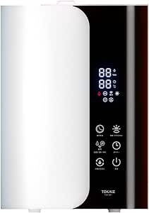 Amazon.co.jp: TOKAIZ 加湿器 ハイブリッド アプリ対応 気化式 上から給水 大容量 UV除菌 アプリ対応 スマート加湿器 卓上 加熱式 超音波式 アロマ対応 マイナスイオン ...