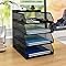 Amazon.com: Natwind 4-Tier Stackable Paper Tray, Metal Mesh Desktop ...
