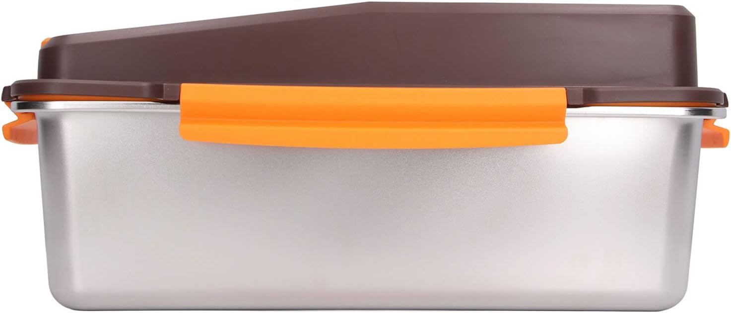 Rice Storage Container 5KG Thickened 304 Stainless Steel Sealed Rice Dispenser Bin for Kitchen ...