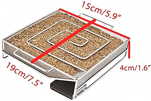 Chuds Bbq Smoker VIHOSE Stainless Steel Cold Smoke Generator Oversized ...