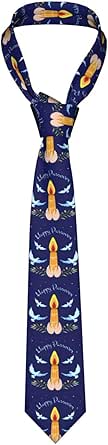 Amazon.com: FLYiFE Happy Traditional Jewish Passover Ties for Men ...