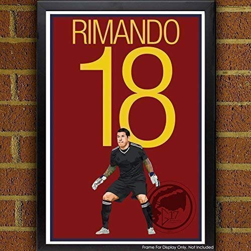 Amazon.com: Nick Rimando Poster - Real Salt Lake Art : Home & Kitchen