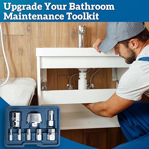 Snapklik.com : THINKPRO 1.5 Silver Plating Coating Tub Drain Extractor ...