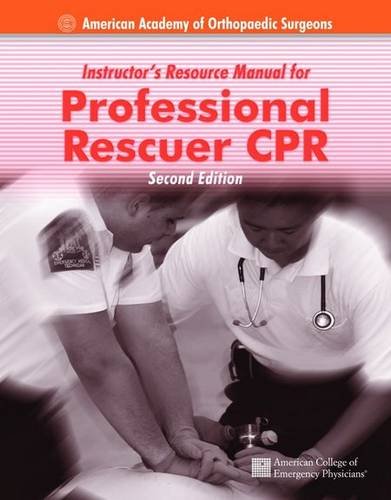 Buy Instructor's Resource Manual for Professional Rescuer - CPR Book ...