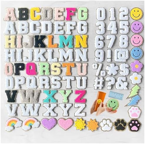 Amazon.com: JOYJARS: 56 PCS White Color, Embroidered SELF Adhesive ...