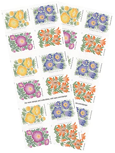 Snapklik.com : Mountain Flora Flower US First Class Forever Postage ...