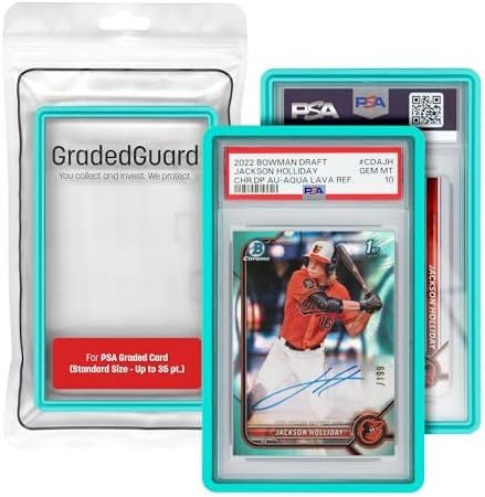 Amazon.com: GradedGuard Graded Card Guard Case for Standard PSA Slab ...