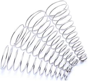 Amazon.co.jp: Springs 10 Wire Diameter 0.3/0.5/0.8mm Tower Spring ...
