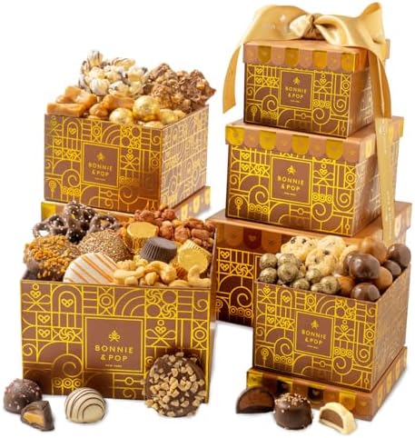 Amazon.com : BONNIE AND POP - Birthday Gift Basket | Birthday Cookies ...