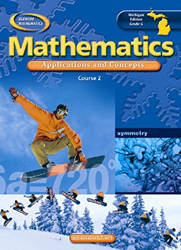 Amazon.com: MI Grade 6 Mathematics: Applications and Concepts, Course 2, Student Edition ...