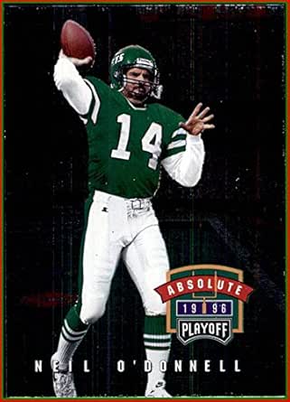 1996 Playoff Absolute #17 Neil O'Donnell NEW YORK JETS at Amazon's ...