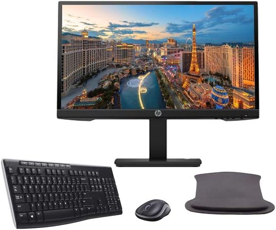 Amazon.com: HP V24 24 Inch FHD LED-Backlit LCD Monitor Bundle with HDMI ...