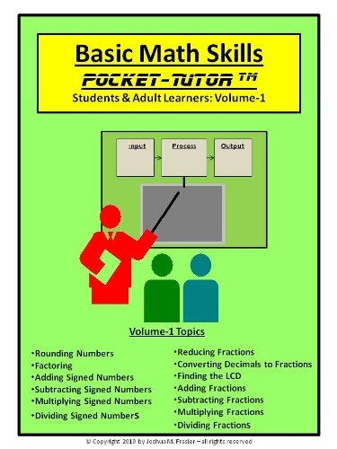 Amazon.com: The Basic Math Skills Pocket-Tutor: Vol-1 (Pocket-Tutor ...