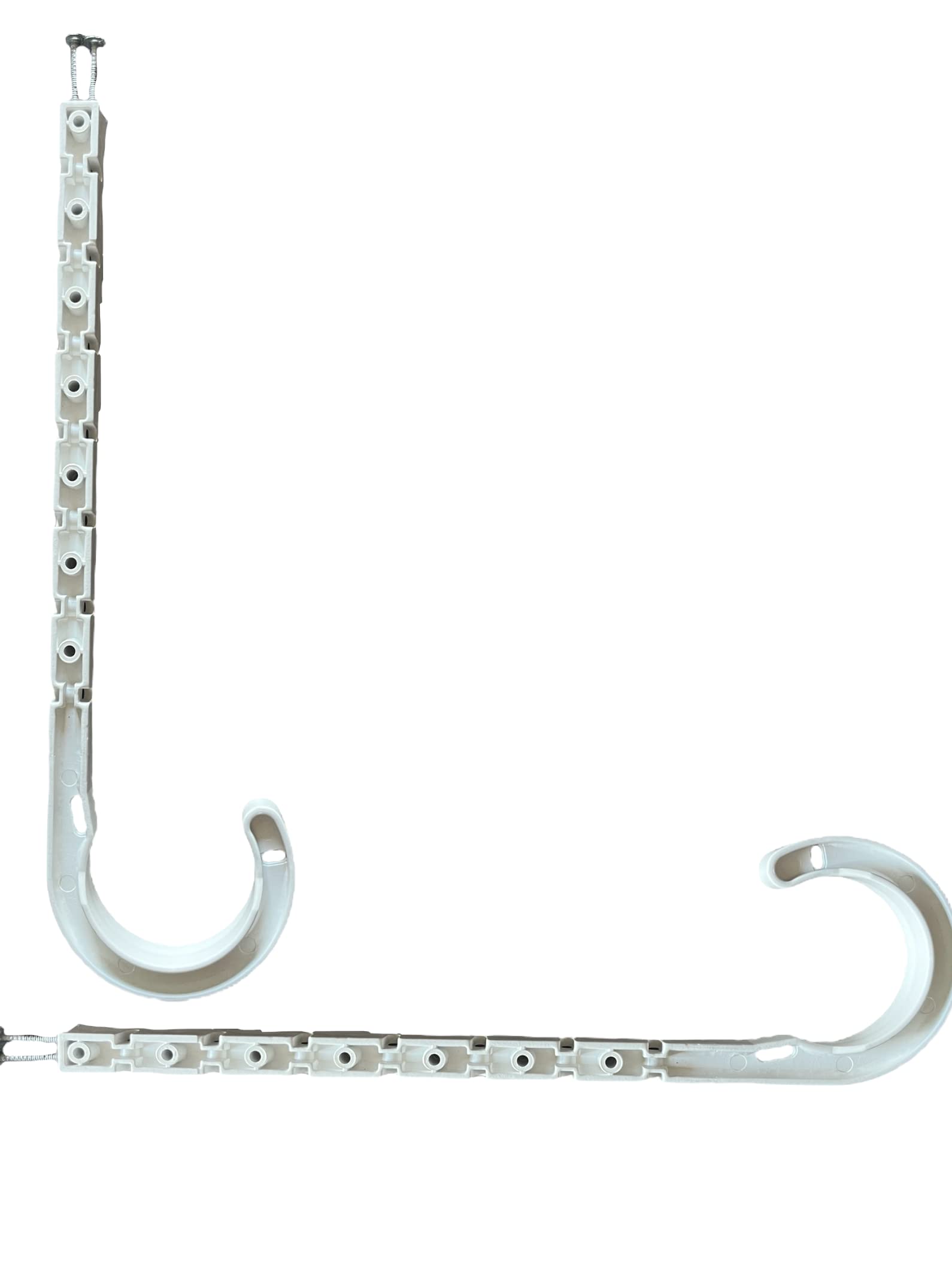 1 1/2" Hook White Plastic Pipe Hanger - 4 Pack - Amazon.com