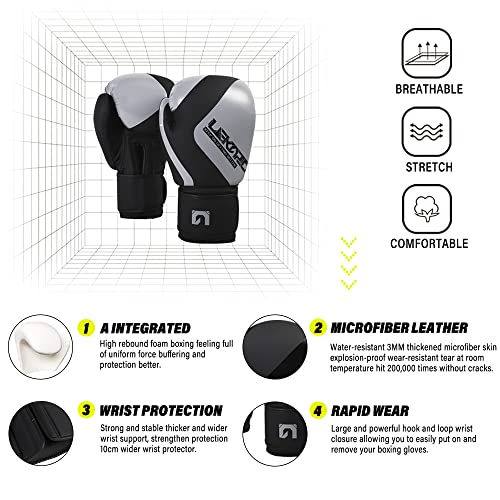 Snapklik.com : LEKARO Boxing Gloves,Boxing Training Gloves Men And ...