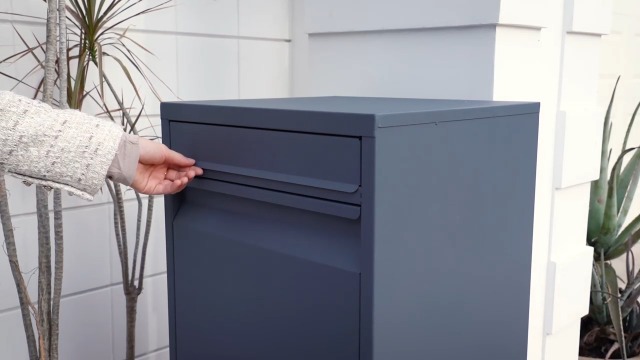 Watch Package Delivery Box,Locking Drop Box for Packages on Amazon Live