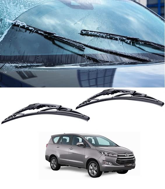 Trigcars Innova Crysta Car Perfect Fitting Frameless Windshield Wiper ...
