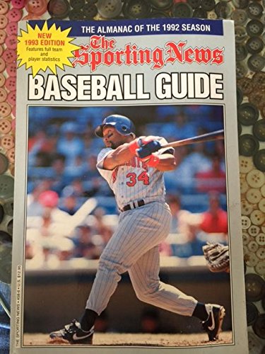 Baseball Guide, 1993: Sporting News: 9780892044580: Amazon.com: Books
