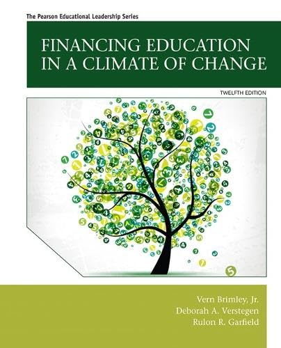 Amazon.com: Financing Education in a Climate of Change (12th Edition ...
