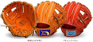 Amazon | 久保田スラッガー 軟式グラブ セカンド ショート用 KSN-25SE KSオレンジ×タン 右投 | 久保田スラッガー | スポーツ＆アウトドア