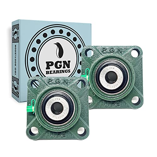 Snapklik.com : PGN UCF201-8 Pillow Block Bearing - Pack Of 2 Square ...
