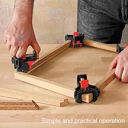 Snapklik.com : 4Pcs 90 Degree Right Angle Clamp, 90 & 45 Degree Corner ...