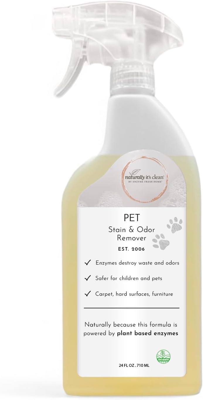 Amazon.com: naturally it's clean Enzyme Pet Stain & Odor Remover ...