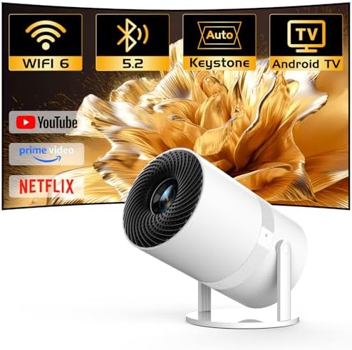 Amazon.com: [Built-in App] Mini Projector 1920*1080P 4K Support ...