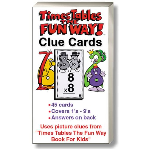 Times Tables the Fun Way: Clue Cards: Judy Liautaud: 9781883841447 ...
