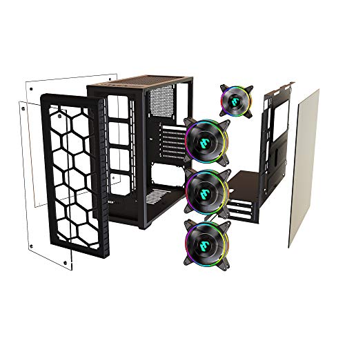 Snapklik.com : MUSETEX 903-S4 ATX Mid Tower Gaming Computer Case ...