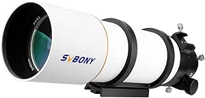 Svbony SV48P Telescope Refractor OTA, 90mm F5.5 Telescopes for Adults, FMC Achromatic Lens ...